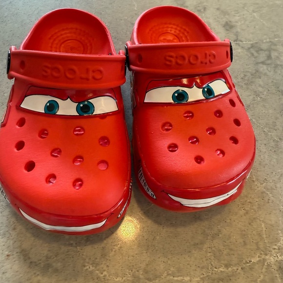 CROCS | Shoes | Kids Cars Lightning Mcqueen Crocs Light Up | Poshmark